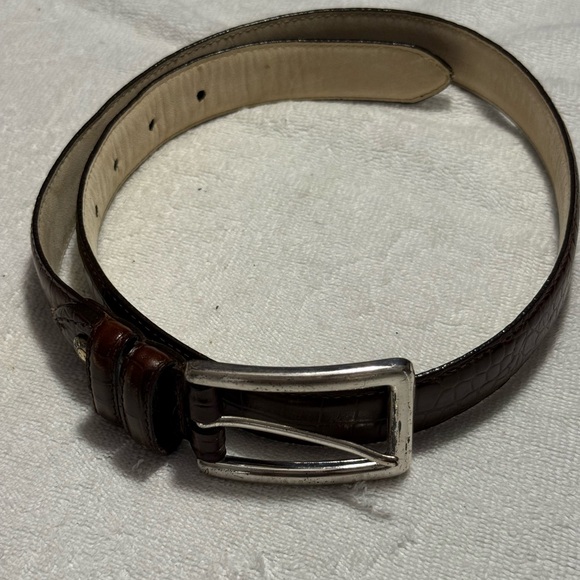 Kenneth Cole New York | Accessories | Kennth Cole Brown Faux Croc ...